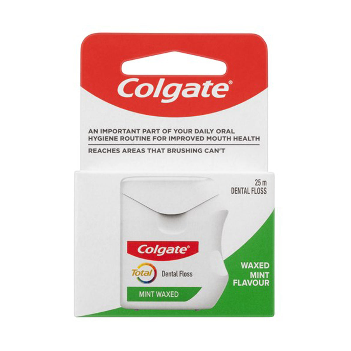 Colgate Total Mint Waxed Floss | Colgate Floss | OralCarePlus.co.nz ...
