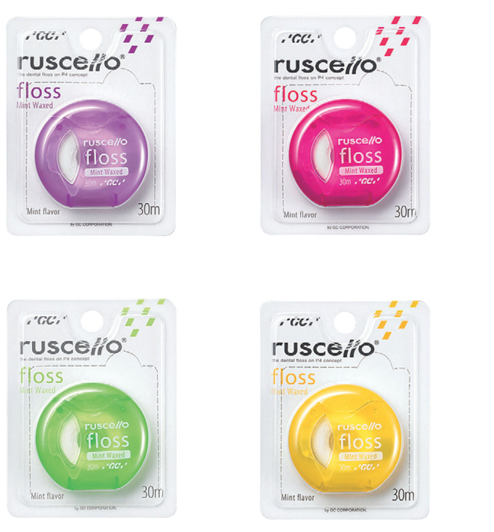 GC Ruscello Floss Waxed Mint 30m | Flossing | Oral Care Plus – Oral Care